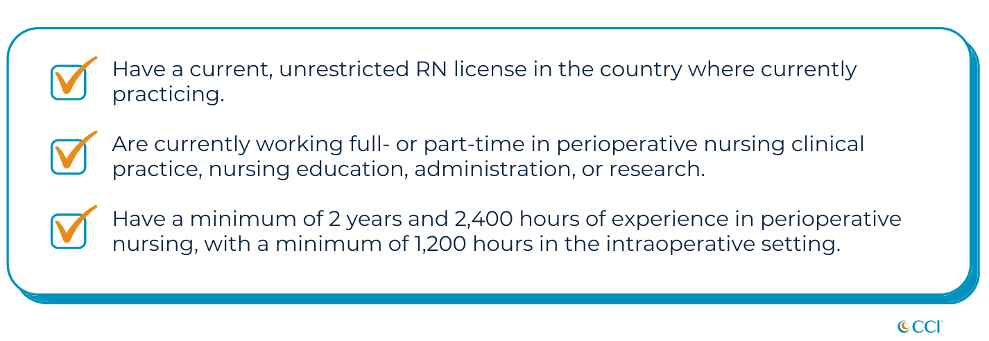 Career Development for the Perioperative Nurse: An Overview of CCI’s ...